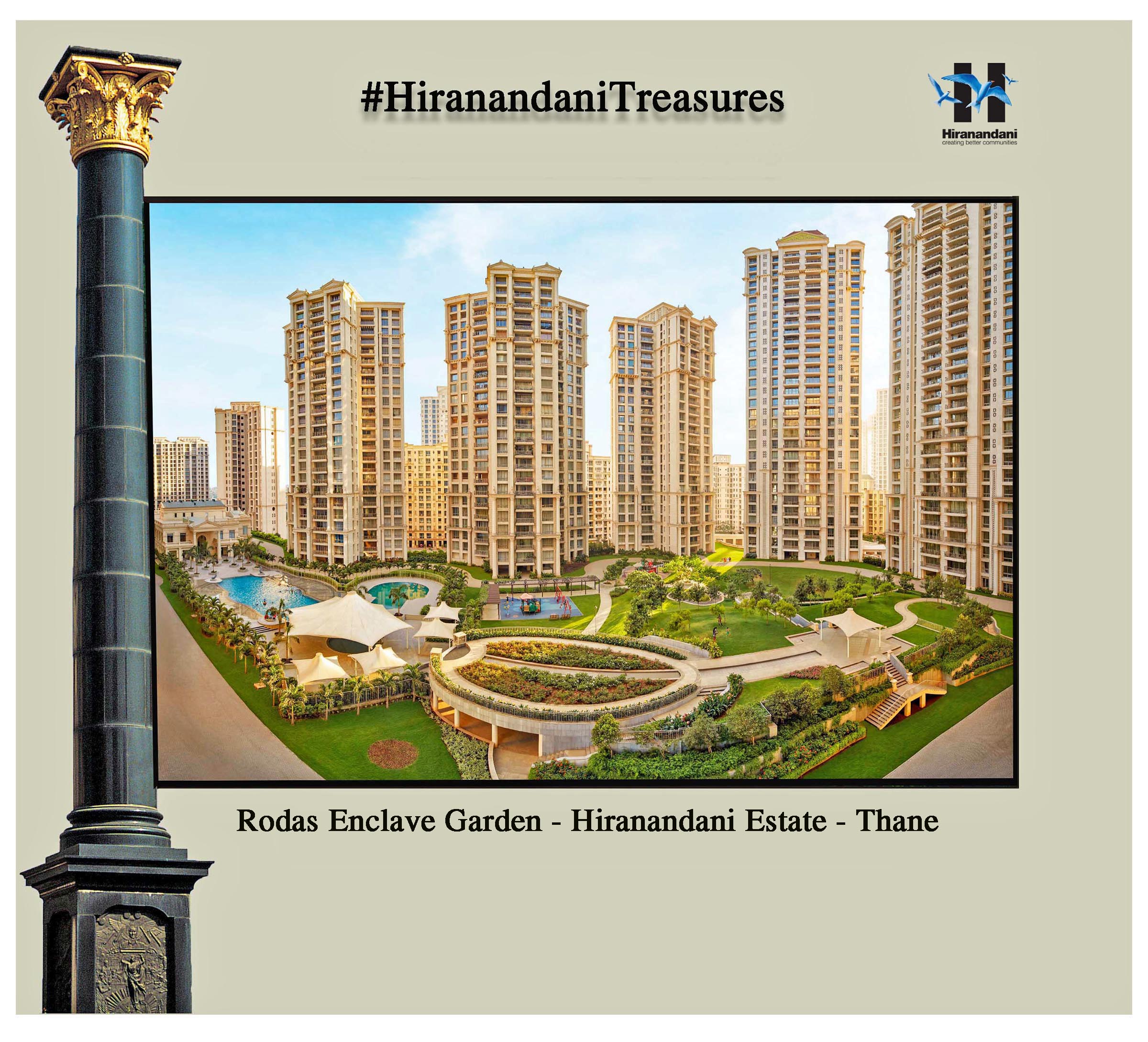 Rodas Enclave Garden at Hiranandani Estate Thane - Niranjan Hiranandani