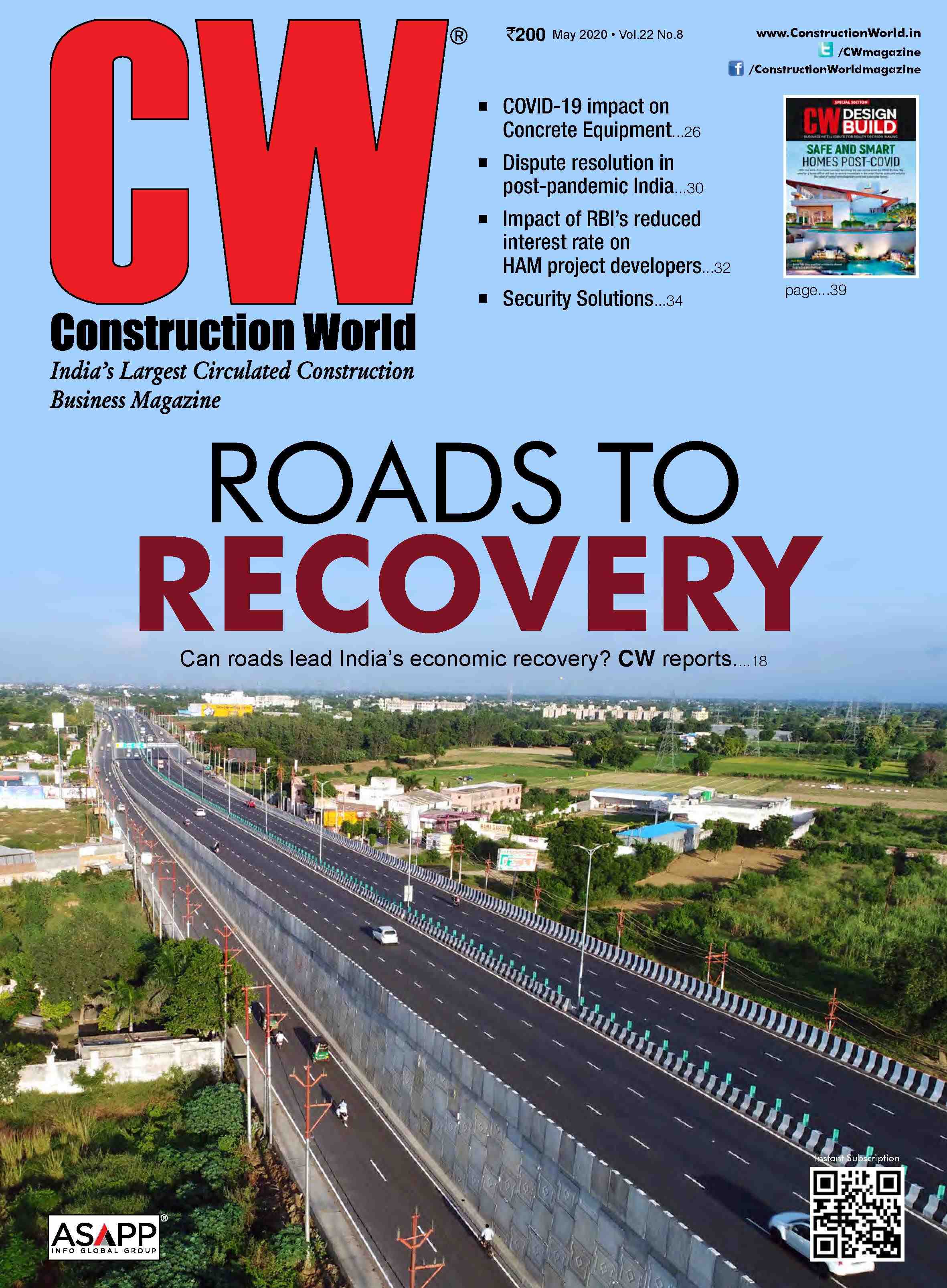 Roads to recovery on roadmap for economic recovery – Niranjan Hiranandani