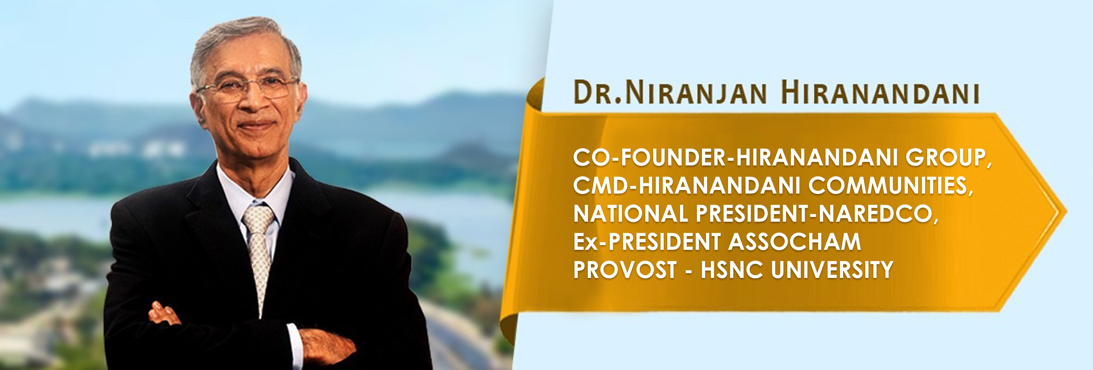 Dr Niranjan Hiranandani – Niranjan Hiranandani
